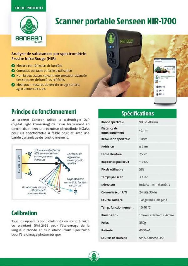 FOOD SCANNER disponible - Senseen